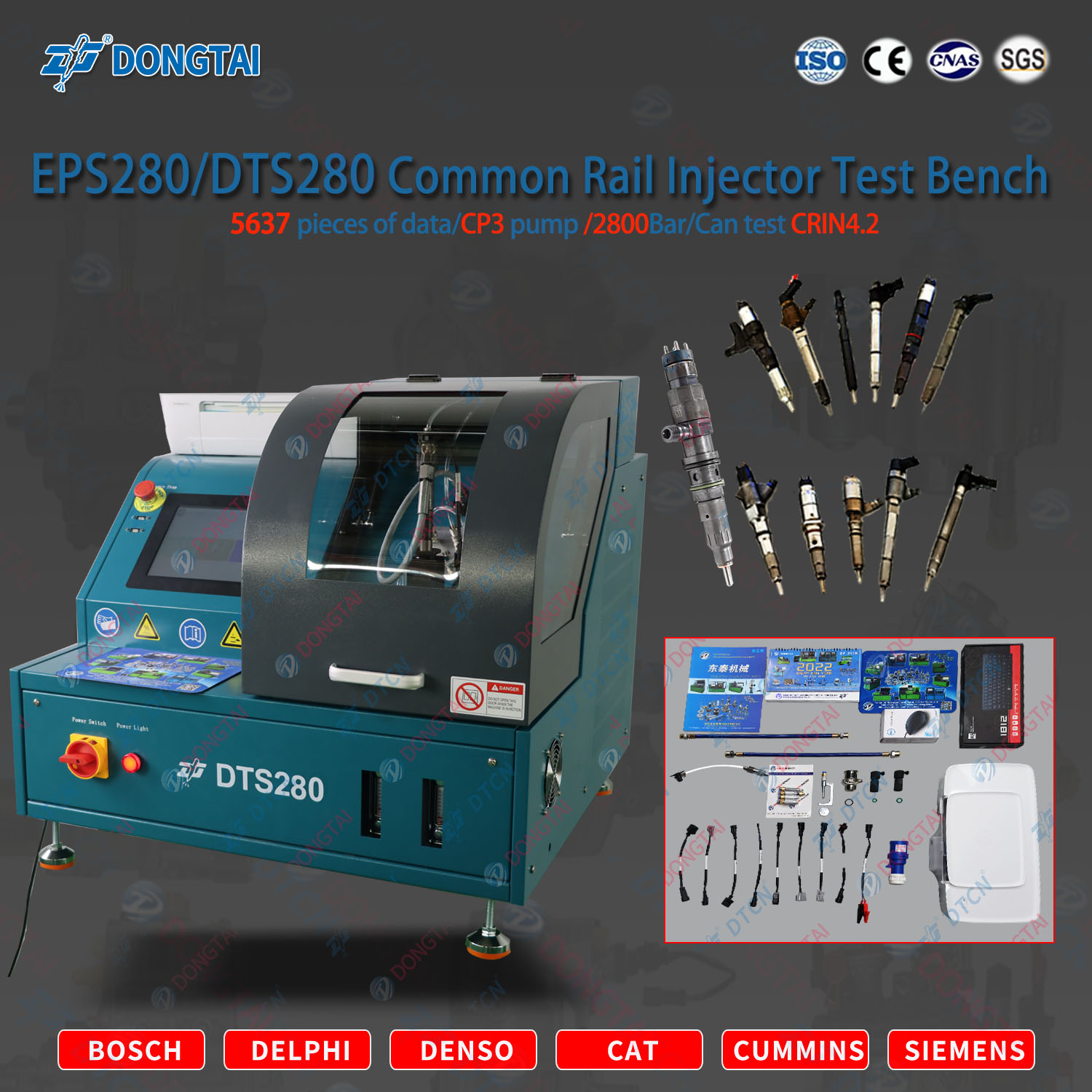 China DTS280/EPS280 COMMON RAIL INJECTOR TEST BENCH Manufacturer and ...