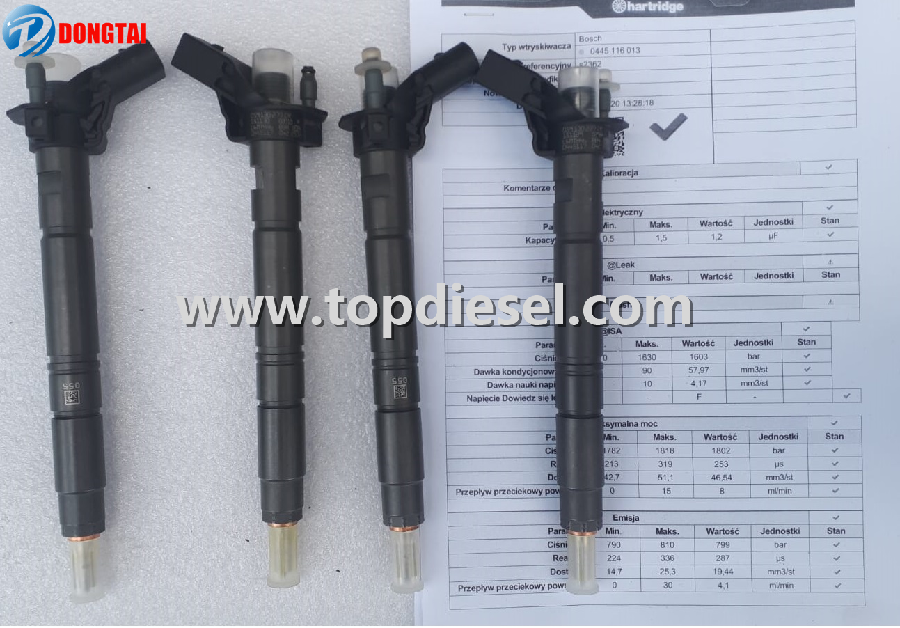 China 0445116024 BOSCH PIEZO INJECTOR Manufacturer and Supplier | Dongtai