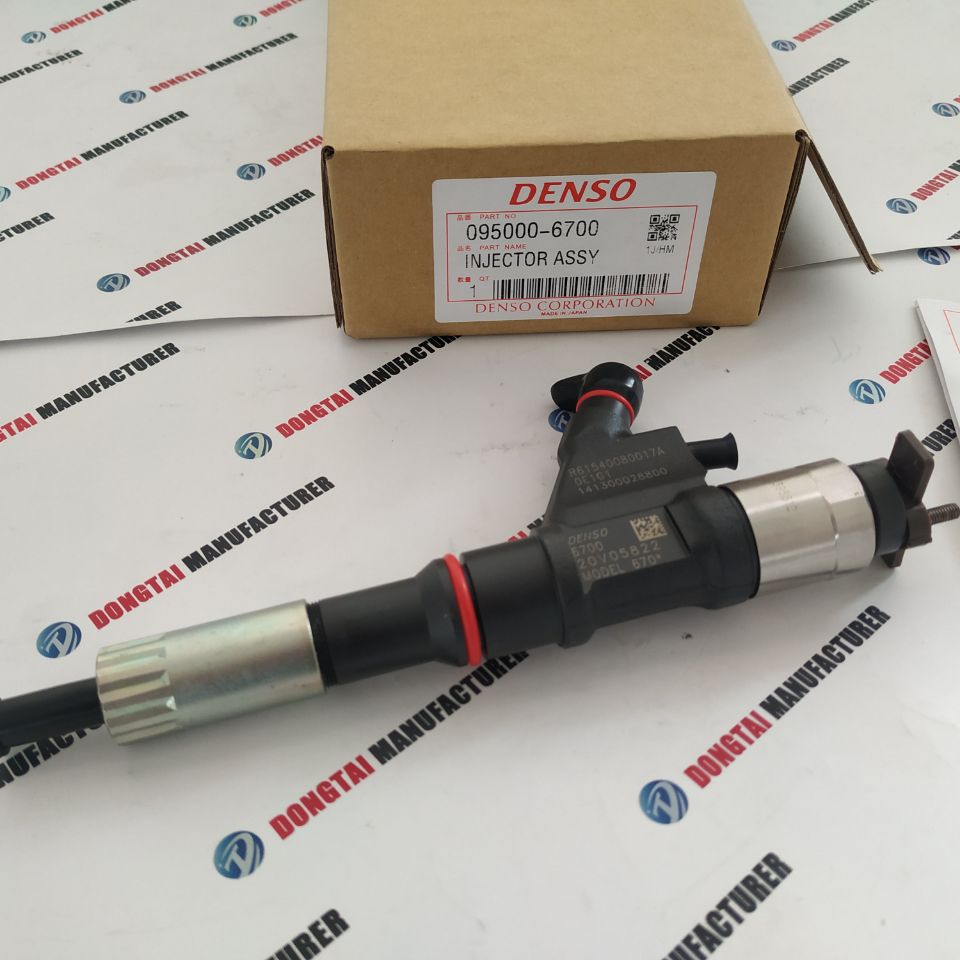 China DENSO Common Rail Injector 095000-6700 For SINOTRUK HOWO ...
