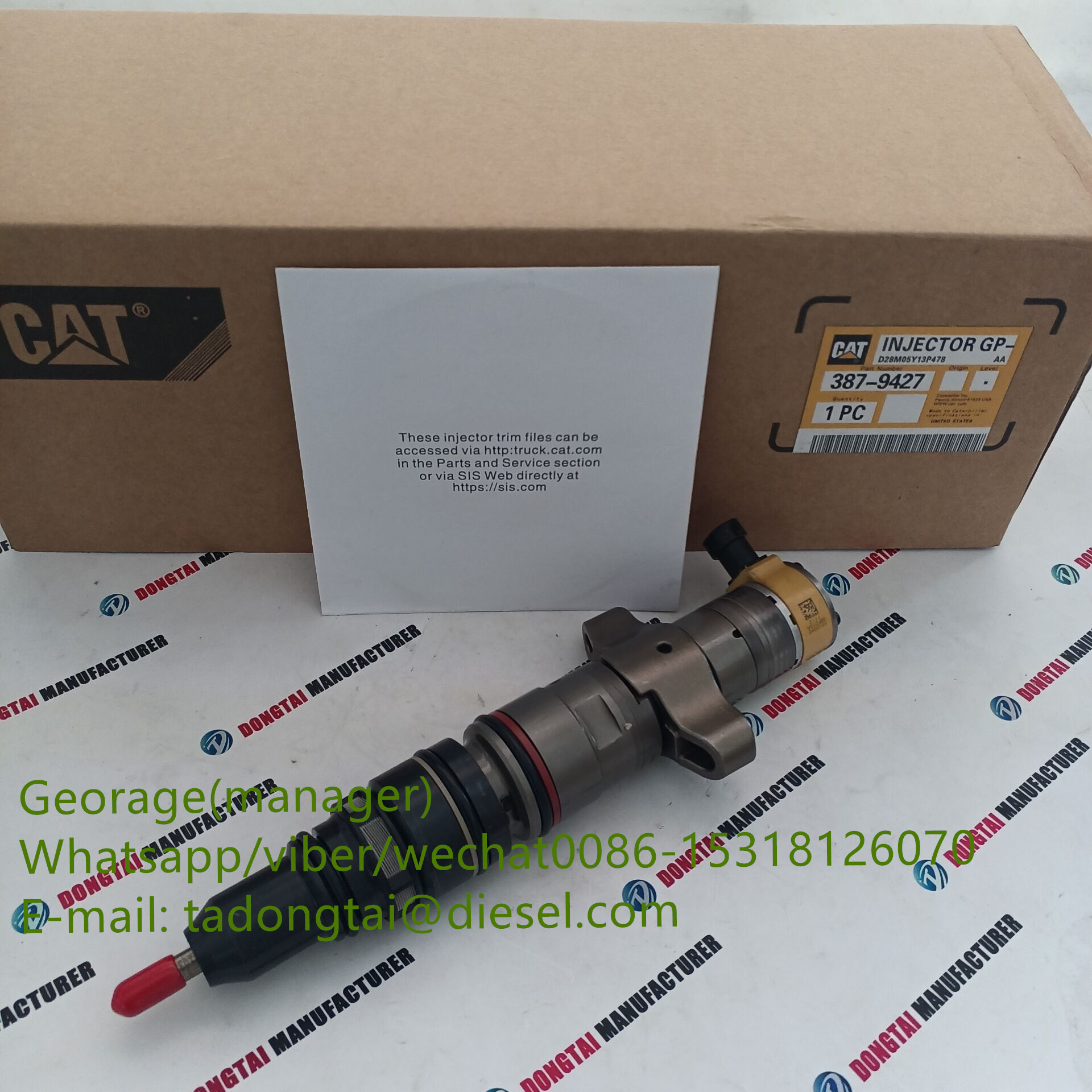 China CAT Diesel Fuel Injector 387-9427 Manufacturer and Supplier | Dongtai