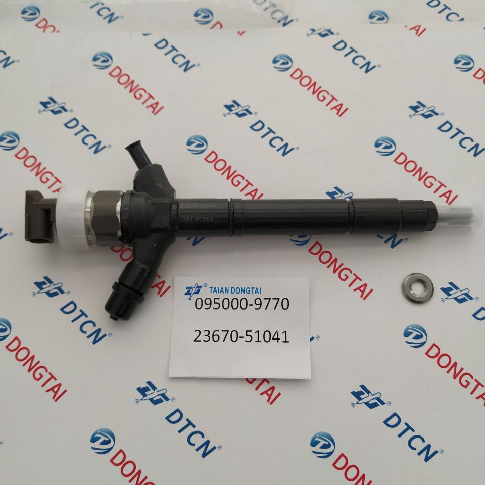 China DENSO Common rail injector 095000-9770, 23670-51041 For TOYOTA ...