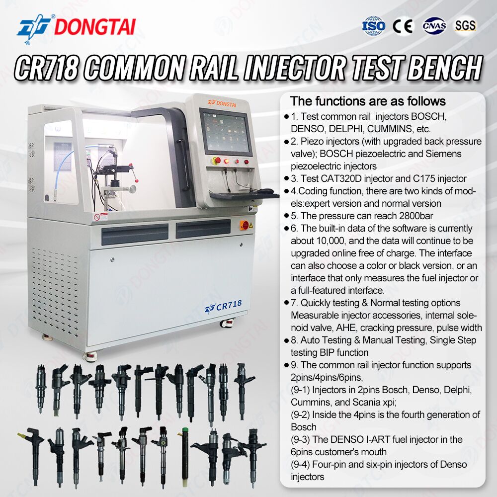 China CR718 COMMON RAIL INJECTOR TEST BENCH Manufacturer and Supplier ...